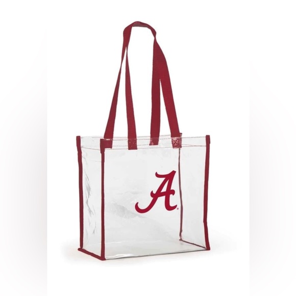 Bags | Clear Stadium Tote Alabama Crimson Tide | Poshmark